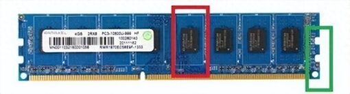 How to visually distinguish DDR, DDR2, DDR3, and DDR4?