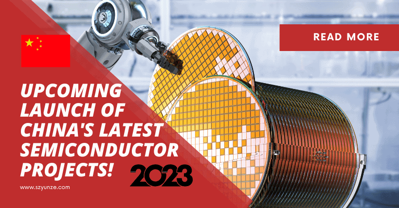 Upcoming launch of China's latest Semiconductor Projects!