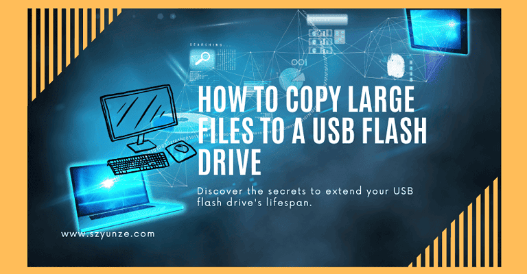 How to Copy Large Files to a USB Flash Drive?