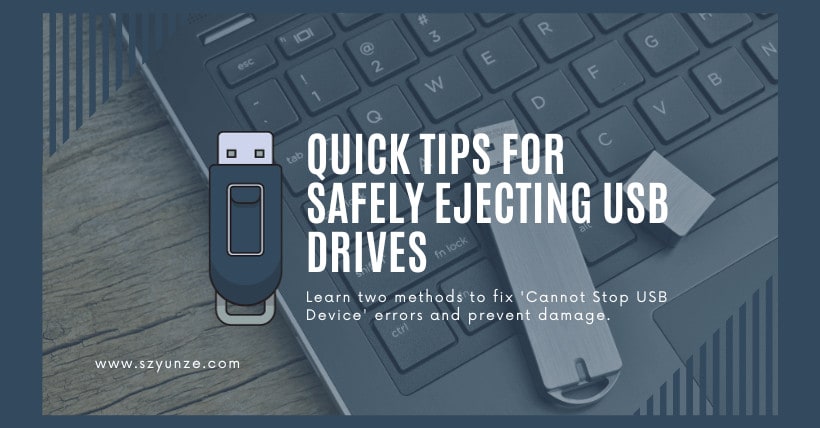 Quick Tips For Safely Ejecting Usb Drives Yunze 
