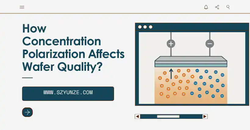 How Concentration Polarization Affects Wafer Quality?